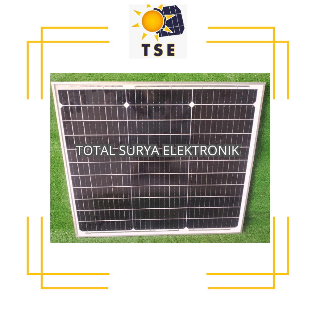 Jual PANEL SURYA / SOLAR PANEL / SOLAR CELL CMOS 50WP MONO | Shopee ...