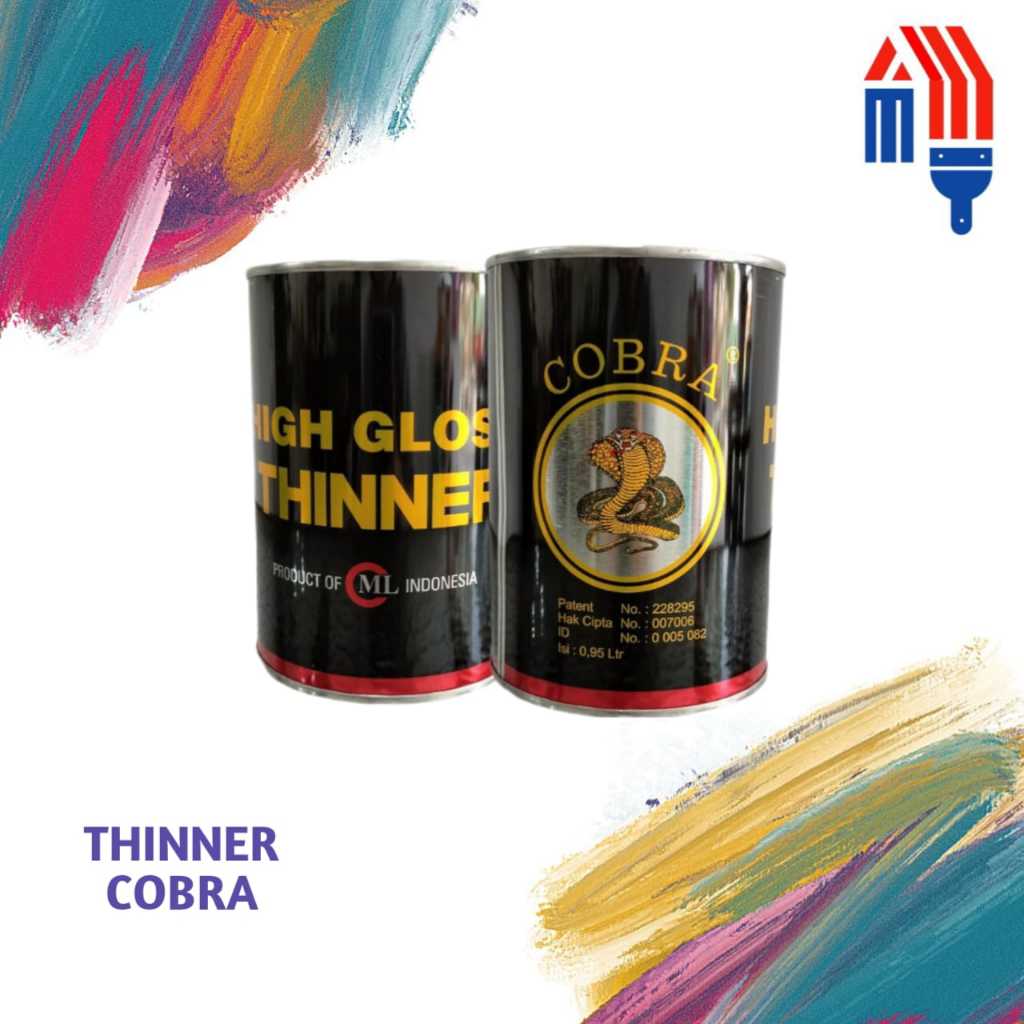 Jual THINNER COBRA HITAM (HG) 1 LITER | Shopee Indonesia