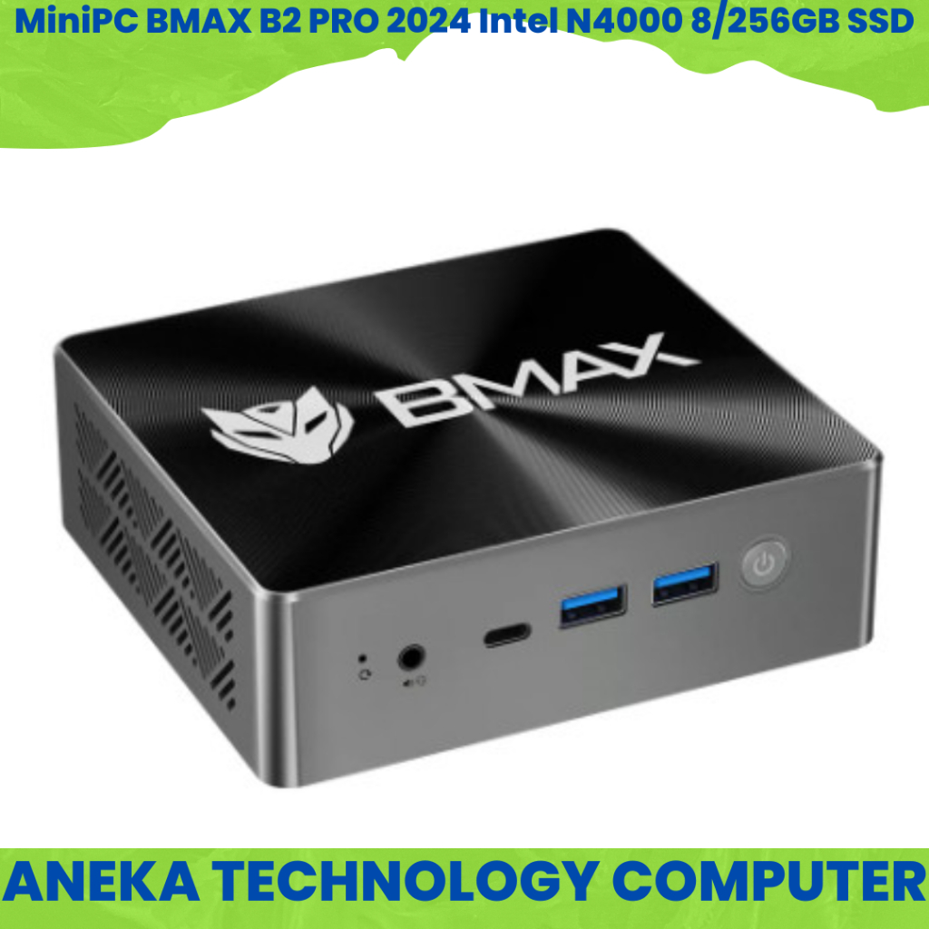 Jual MiniPC BMAX B2 PRO 2024 Intel N4000 8/256GB SSD HDMI WiFi Windows 11 Pro | Shopee Indonesia