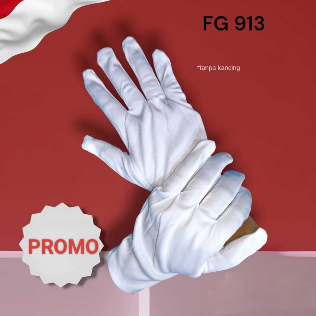 Jual Sarung Tangan Putih Formal Paskibra Upacara Pengantin Pramuka ...