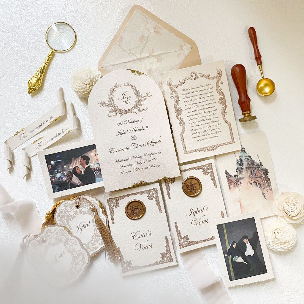 Jual Keepsake | Wedding Vows | Handmade Undangan Aesthetic (Classic ...