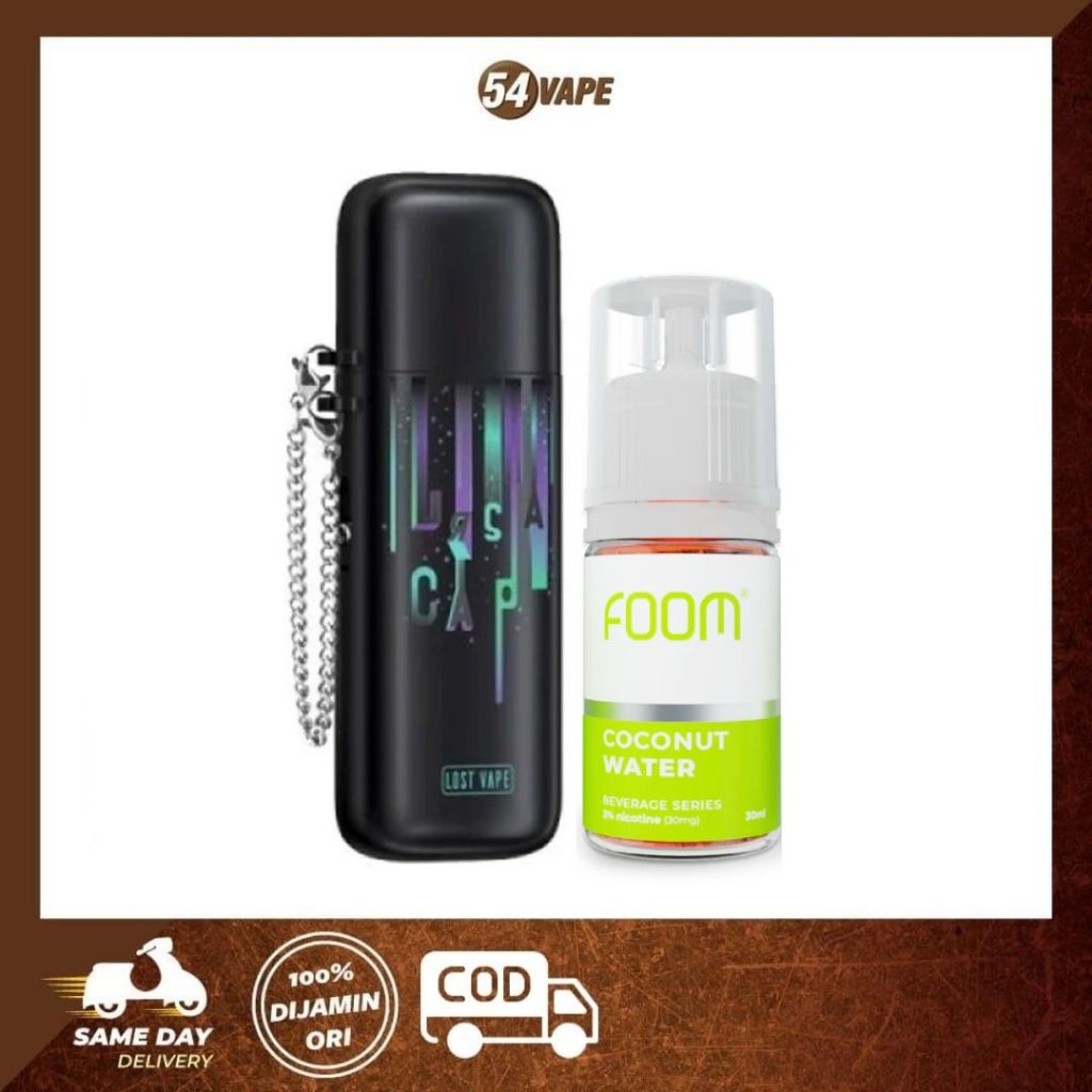 Jual Lostvape Ursa CAP + Liquid Foom 30ml | Shopee Indonesia