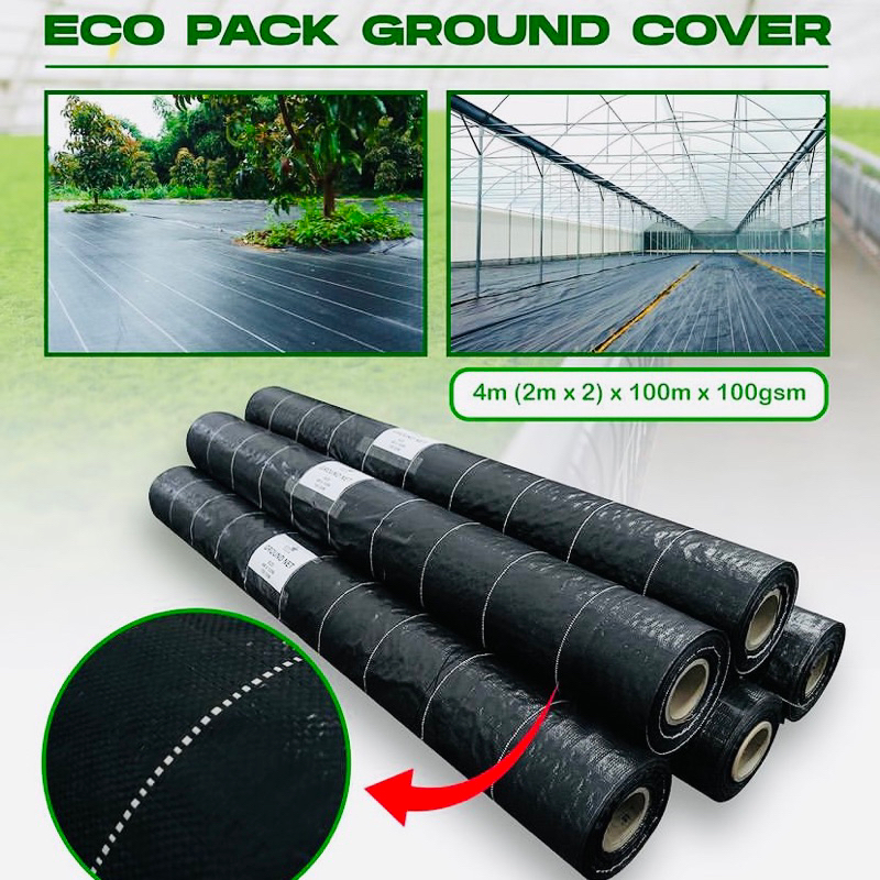Jual Weedmat Control Lebar 4 Meter Weed Mat Eco Pack Terpal Greenhouse ...