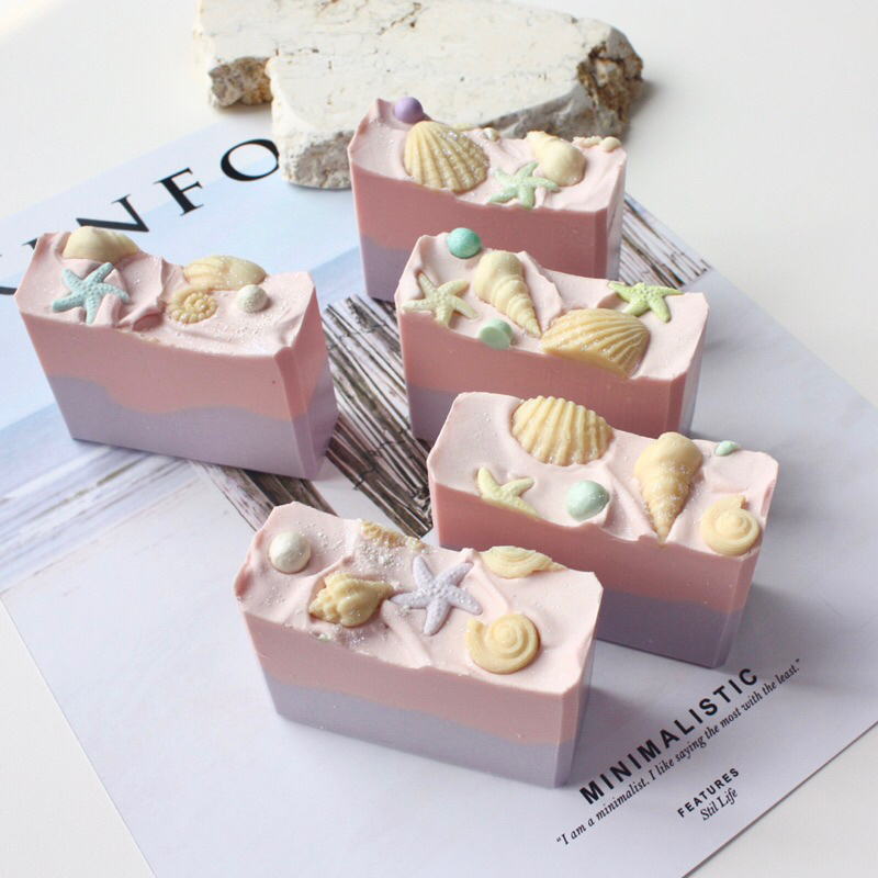 Jual PINK BEACH Natural Soap Bar / Handmade Sabun Batang ULLOA / gift ...