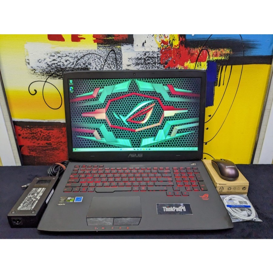 Jual Laptop Gaming Asus ROG G751JT Core i7 4720HQ GTX 970M Ram 16gb ...