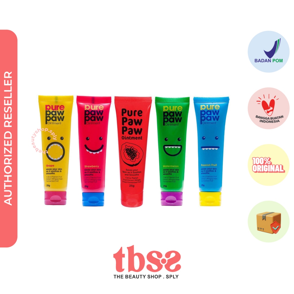 Jual PURE PAW PAW Ointment 25gram Lips Balm | Pelembab Bibir | Shopee ...