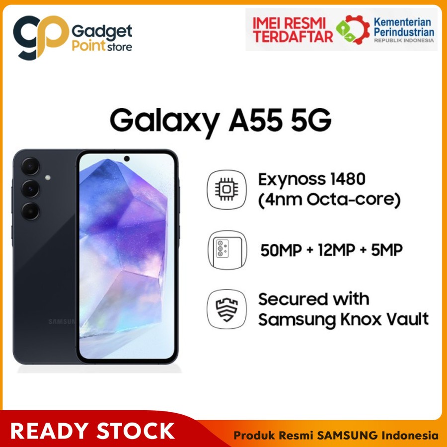 Jual Samsung Galaxy A55 5G 8/128GB | 8/256GB | 12/256GB NFC - Garansi ...
