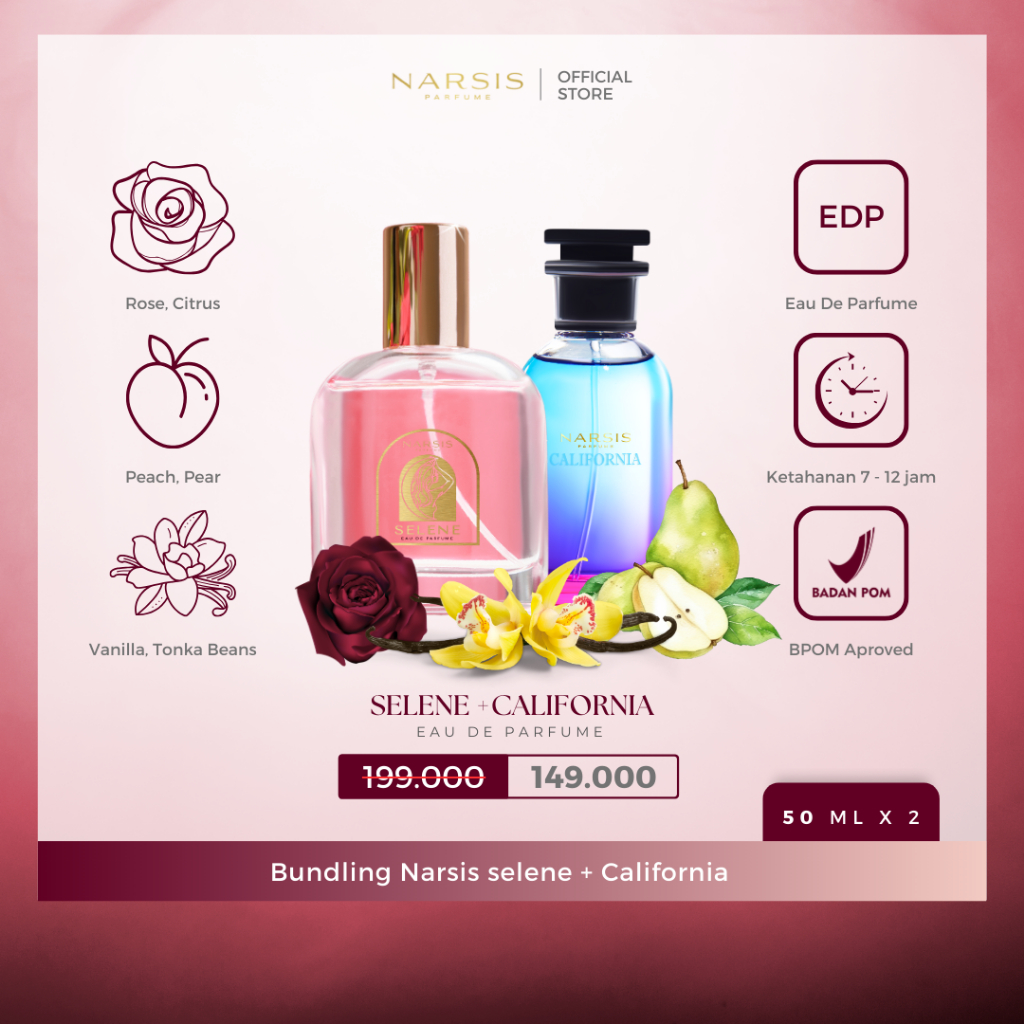Jual [BUNDLING PACKAGE] NARSIS Selene Eau de Parfume + Narsis ...
