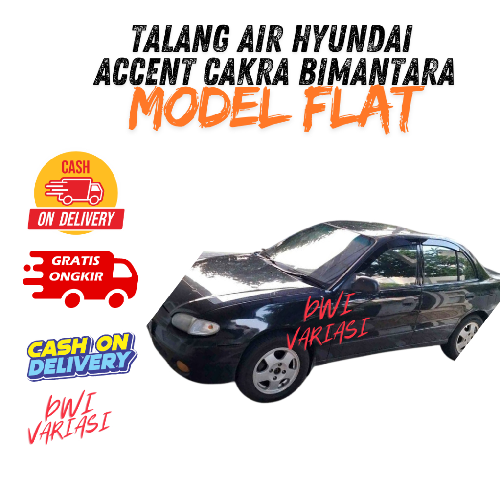 Jual Talang Air Mobil HYUNDAI ACCENT CAKRA BIMANTARA FLATRATA | Shopee ...