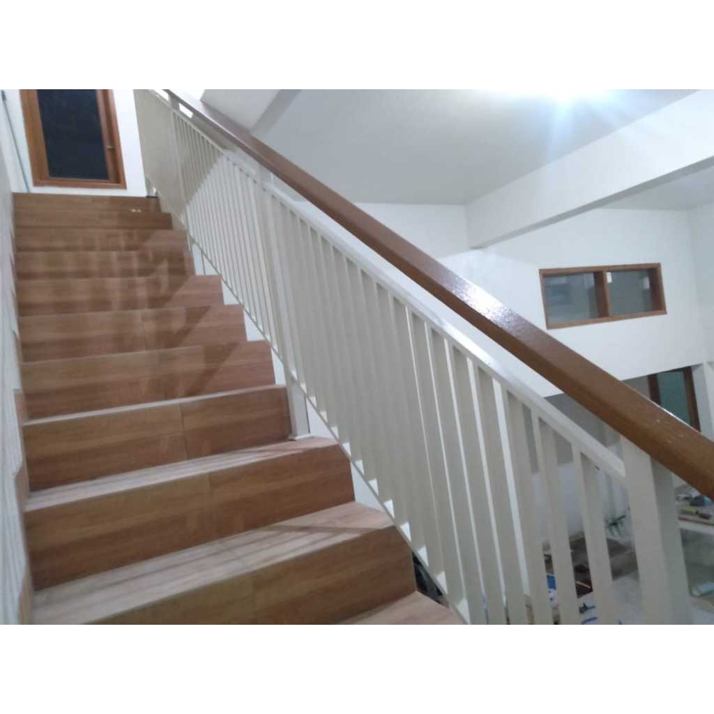 Jual railing tangga minimalis modern handrail conwood | Shopee Indonesia