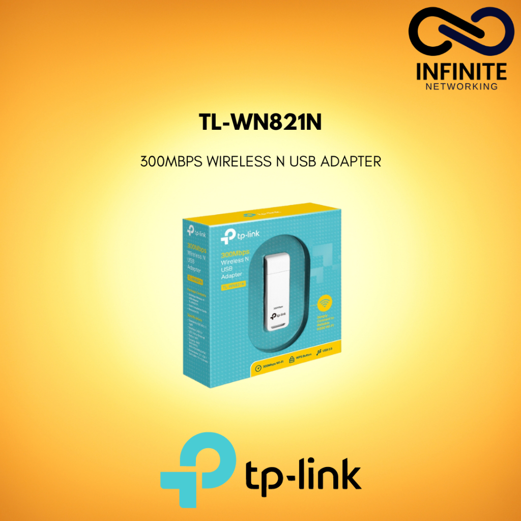 Jual TP-LINK TL-WN821N 300Mbps Wireless N USB Adapter TPLINK | Shopee ...