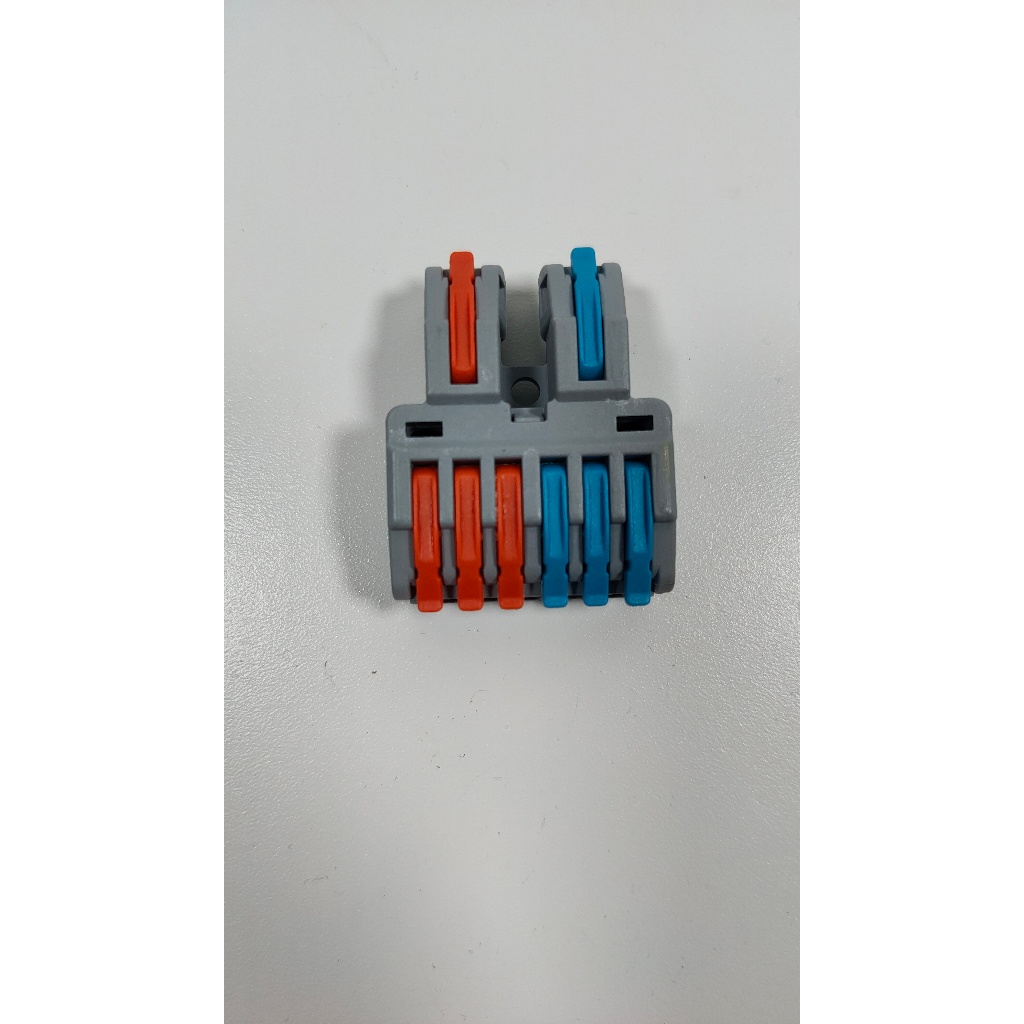 Jual Connector CMK-422-6 Compact Terminal Block Lever Cage 2 to 6 Wire ...