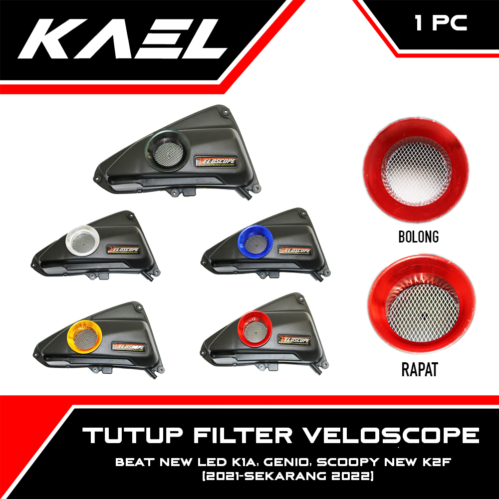 Jual Tutup Box Filter Veloscope Honda Beat New LED K1A & Scoopy eSP K2F ...