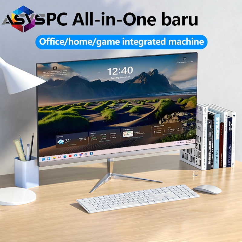 Jual ASVS komputer kantor murah, PC all in one baru, Intel Prosesor Core i5, RAM 8G, SSD 512G ...
