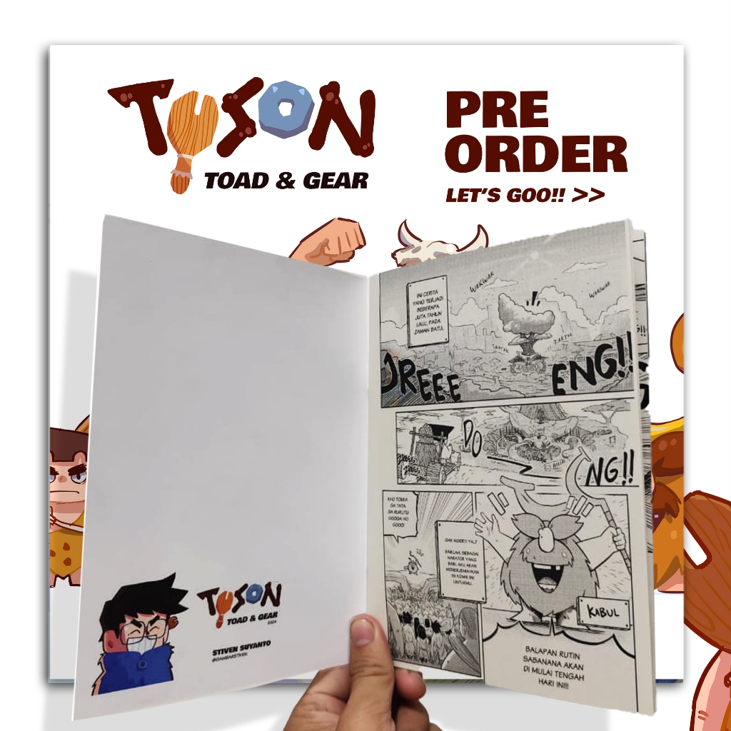 Jual Komik Tyson: Toad and Gear Cetakan pertama | Shopee Indonesia