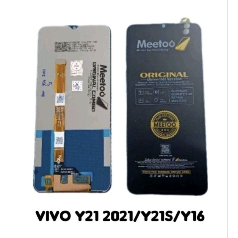 Jual LCD TS TOUCHSCREEN VIVO Y21 2021/Y21A/Y21E/Y21G/Y21S/Y21T/Y16/Y02S FULLSET | Shopee Indonesia