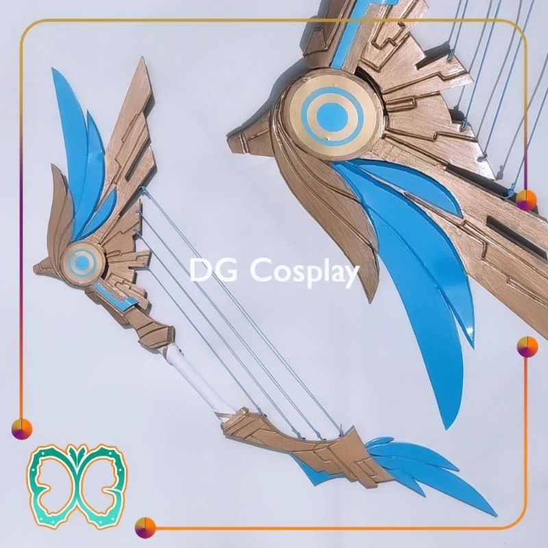 Jual Genshin Impact - Skyward Harp Bow - Venti Cosplay - Mainan kayu ...