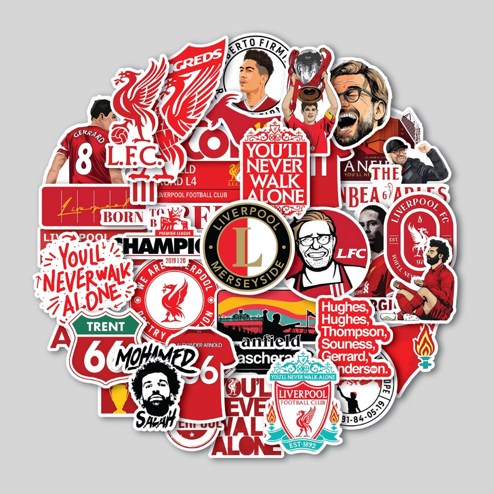 Jual Dijual Murah STICKER PACK LIVERPOOL STICKER TUMBLER STIKER LAPTOP ...