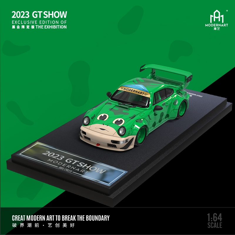 Jual Modern Art / Time Micro 1:64 RWB Porsche 964 Frog 2023 GT Show ...