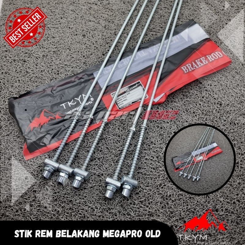 Jual STIK REM / KAWAT REM / TIANG REM BELAKANG MEGAPRO / MEGAPRO OLD ...