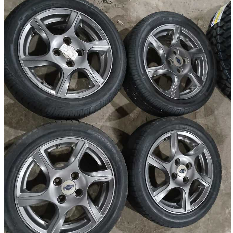 Jual VELG ORIGINAL STD MOBIL DATSUN GO R15X5,5 4X100ET45 GREY + BAN ACH ...