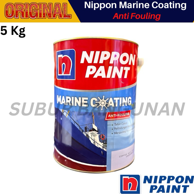 Jual Nippon ANTI FOULING Cat Kapal Besi Kayu Nippon Marine Coating 5 Kg | Shopee Indonesia