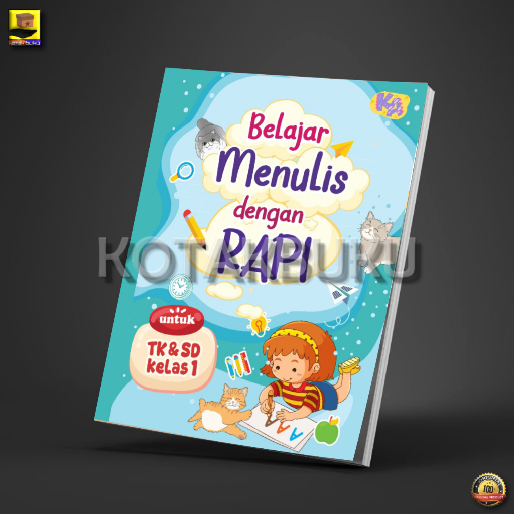 Jual Buku Anak / Buku Belajar Menulis Dengan Rapi ( Biru ) / Buku ...