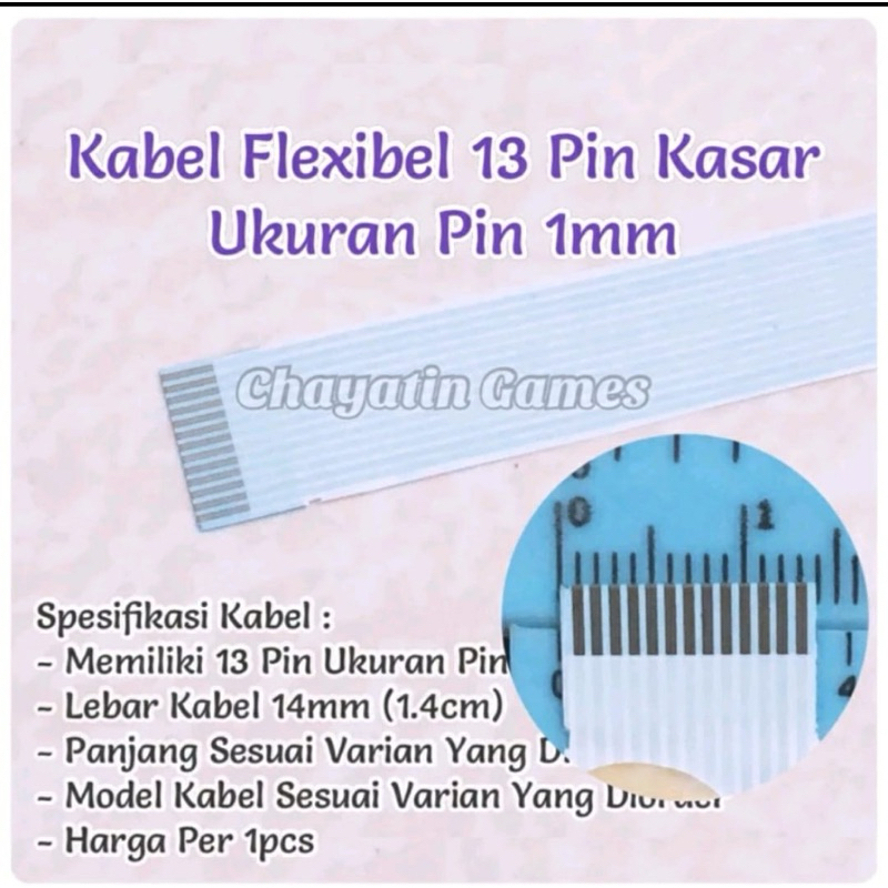 Jual Kabel Flexibel 13 Pin Kasar Panjang dan Mode sesuai Pilihan varian ...