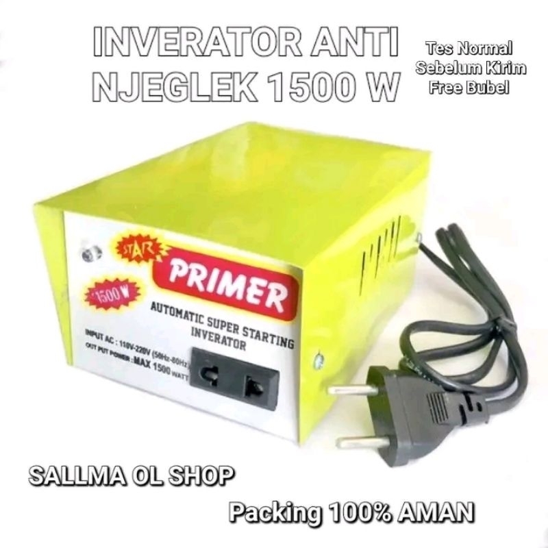 Jual Automatic Super Starting Inverator Star Primer 1500 W | Shopee ...