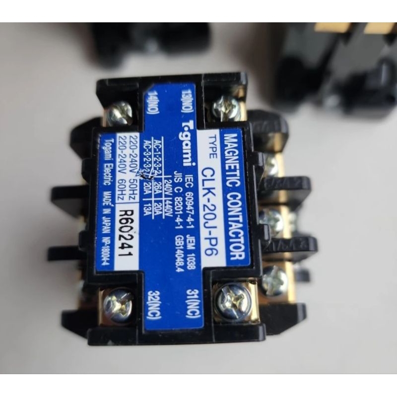 Jual Contaktor Togami Clk-20J-P6 Daikin | Shopee Indonesia