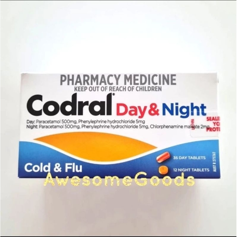 Jual Codral Cold & Flu Day & Night 48 Tablets | Shopee Indonesia