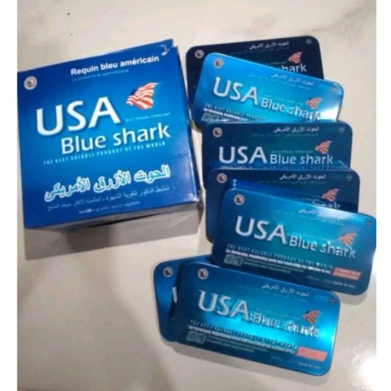 Jual OFFICIAL STORE BLUE SHARK USA ORINAL ASLI IMPORT OBAT KUAT ...