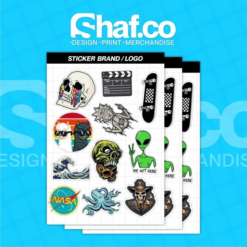 Jual STICKER PACK BRAND / LOGO KEREN FOR LAPTOP HELM MOTOR DLL | Shopee ...
