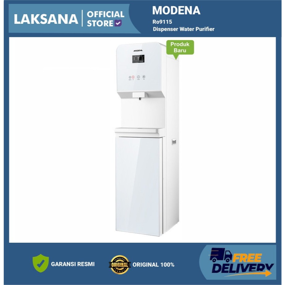 Jual MODENA RO9115 Dispenser Water Purifier Oxypure Reverse Osmosis RO ...