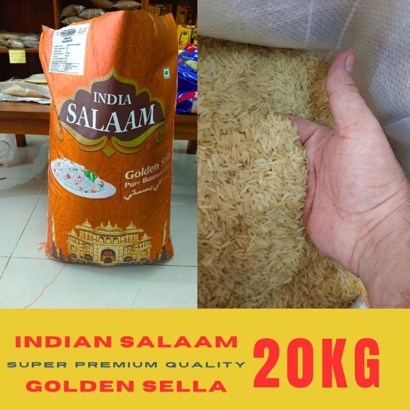 Jual INDIA SALAM GOLDEN SELLA BASMATI RICE SUPER PANJANG 20KILO ...
