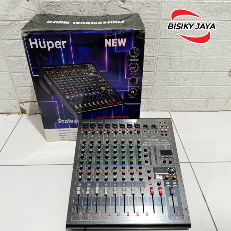 Jual Mixer Audio 8 channel Huper IG8 Original Huper IG-8 USB Bluetooth 199 DSP Huper IG 8 ...