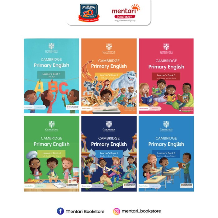 Jual Cambridge Primary English Book w/ Digital (1Y) (2nd Edition ...