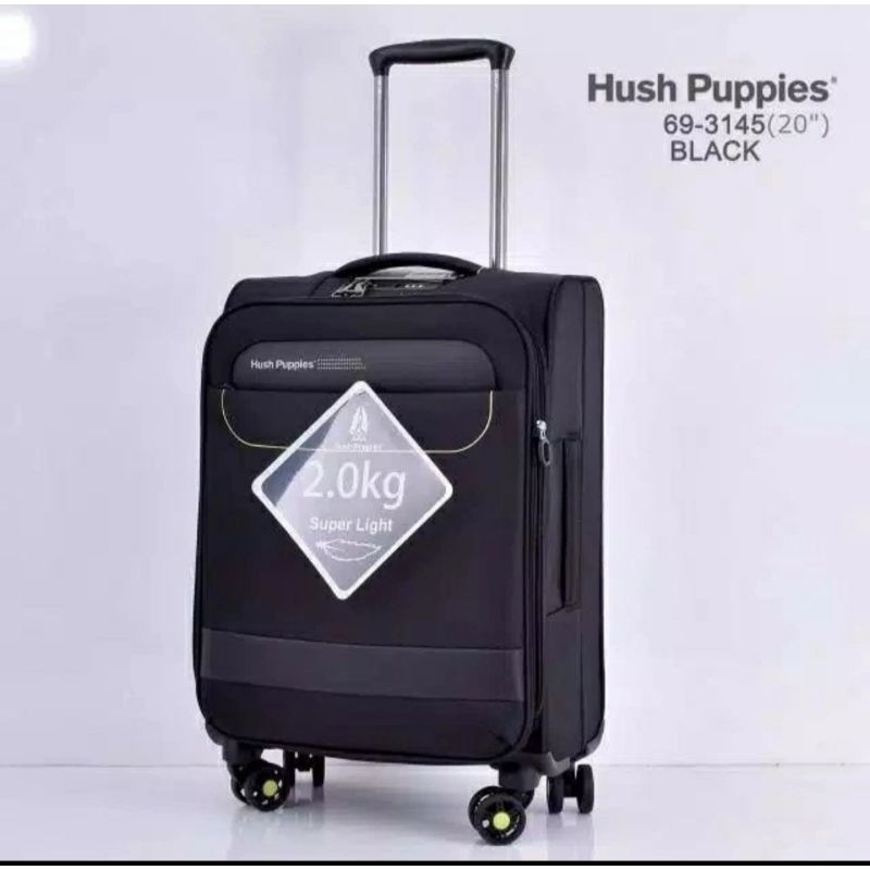 Jual KOPER HUSH PUPPIES SOFT CASE 3145 SUPER LIGHT 20 INCH CABIN SIZE ...