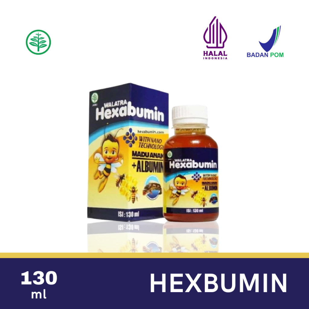 Jual Hexabumin Madu Vitamin Tulang Anak 1-12 Tahun Mempercepat ...