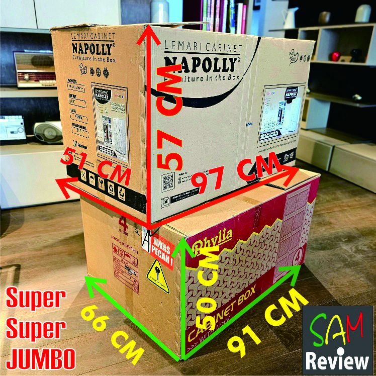 Jual SUPERSUPER JUMBO Kardus Bekas Kotak Corrugated Box Tebal | Shopee ...