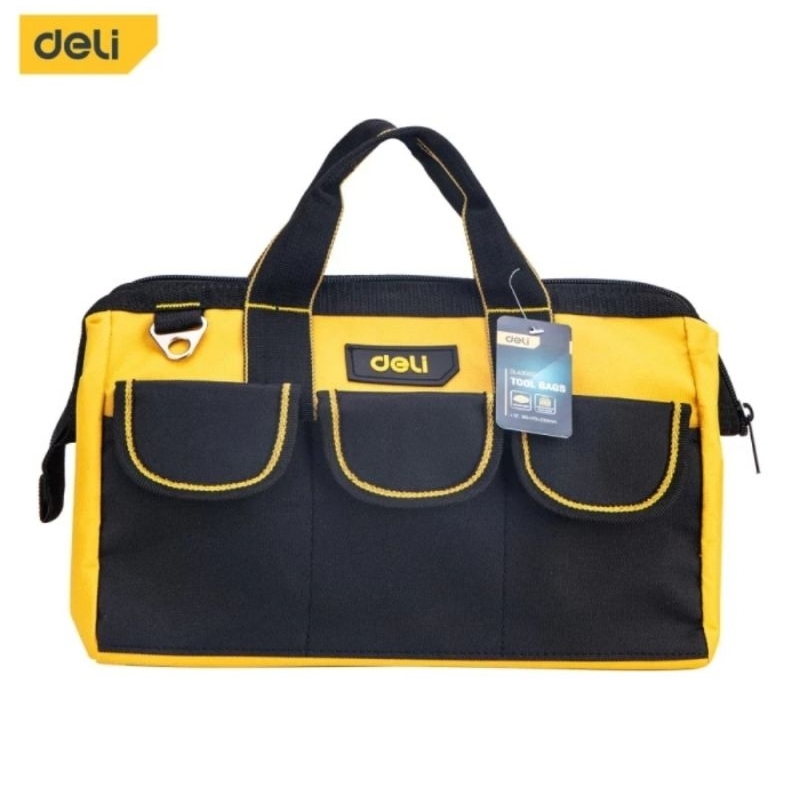 Jual DELI TOOL BAG DL430013 13 INCH TAS PERKAKAS KERJA DELI TOOLBAG 13 ...