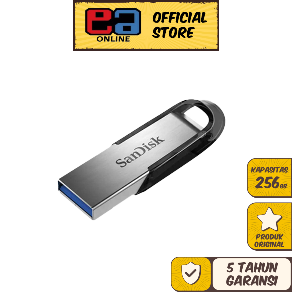 Jual SanDisk Ultra Flair CZ73 USB 3.0 : 256GB - Flashdisk | Shopee Indonesia