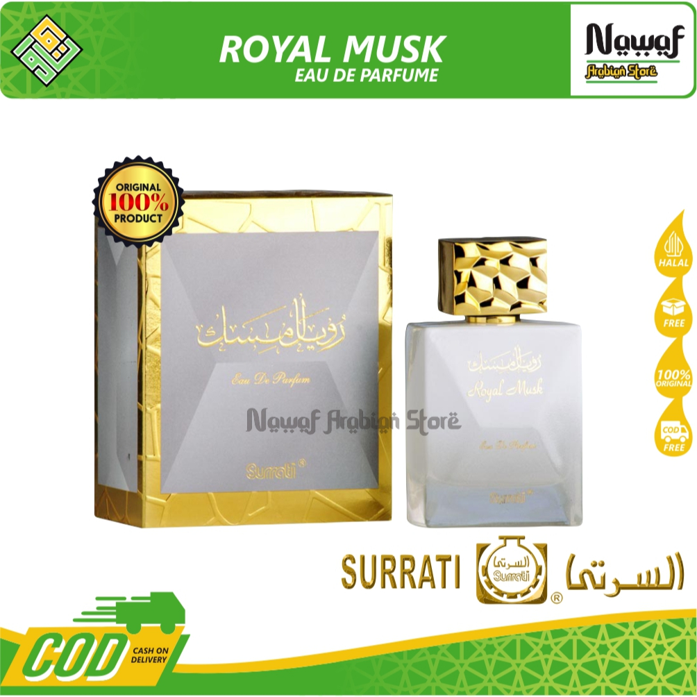 Jual PARFUM ROYAL MUSK ARABIAN ARAB SAUDI SPRAY 100ML | Shopee Indonesia