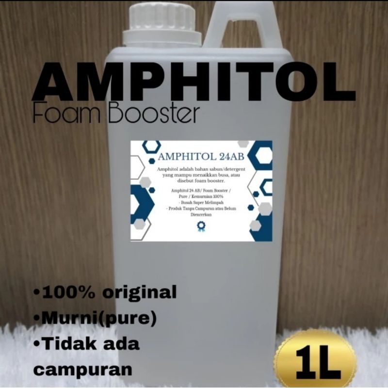Jual Amphitol 1 liter / ampitol / foam booster 1 liter | Shopee Indonesia