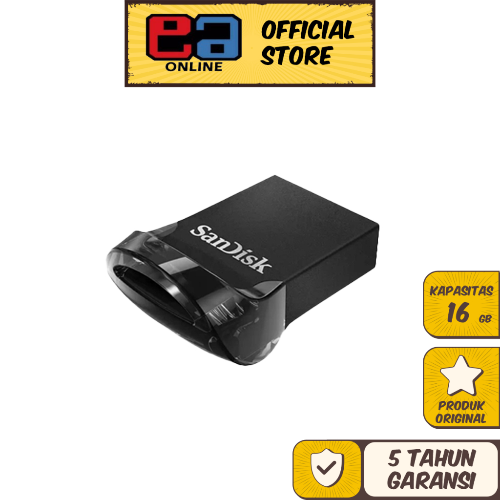 Jual SanDisk CZ430 Ultra Fit USB 3.2 : 16GB - Flashdisk | Shopee Indonesia