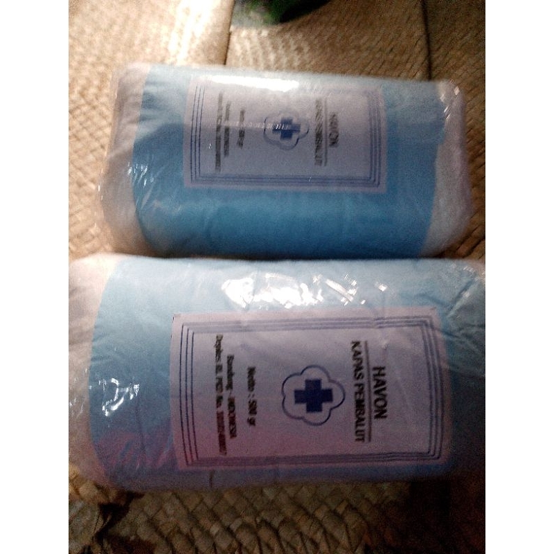 Jual kapas kecantikan 250gram kapa gulung 250gram kapas pembalut ...