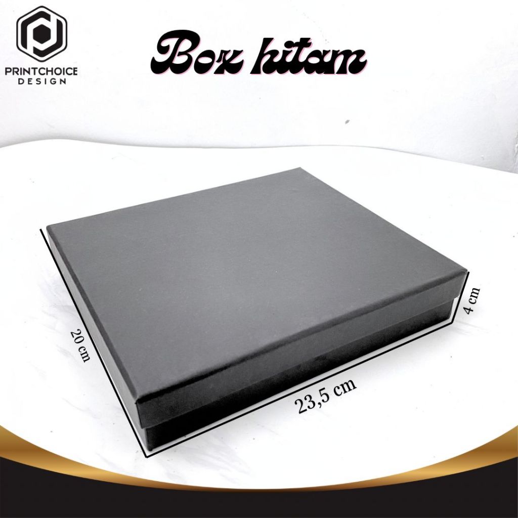 Jual Kotak Box Hitam Polos Box Ekslusive Kado Hadiah Uang Tahun ...