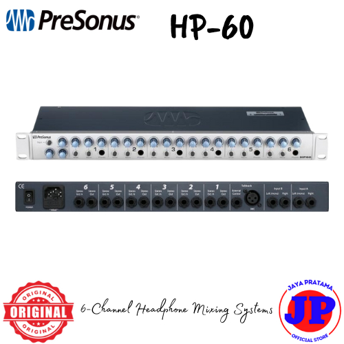 Jual Presonus HP60 HP-60 Amplifier Headphone Original | Shopee Indonesia