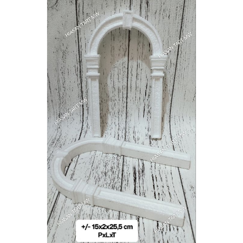 Jual Tiang Gapura Melengkung Sterofoam Gabus / Arch Styrofoam ...