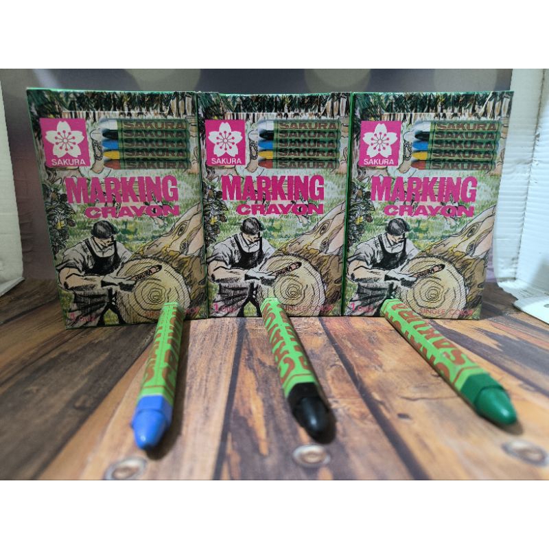 Jual Crayon marking Sakura made in japan | Shopee Indonesia